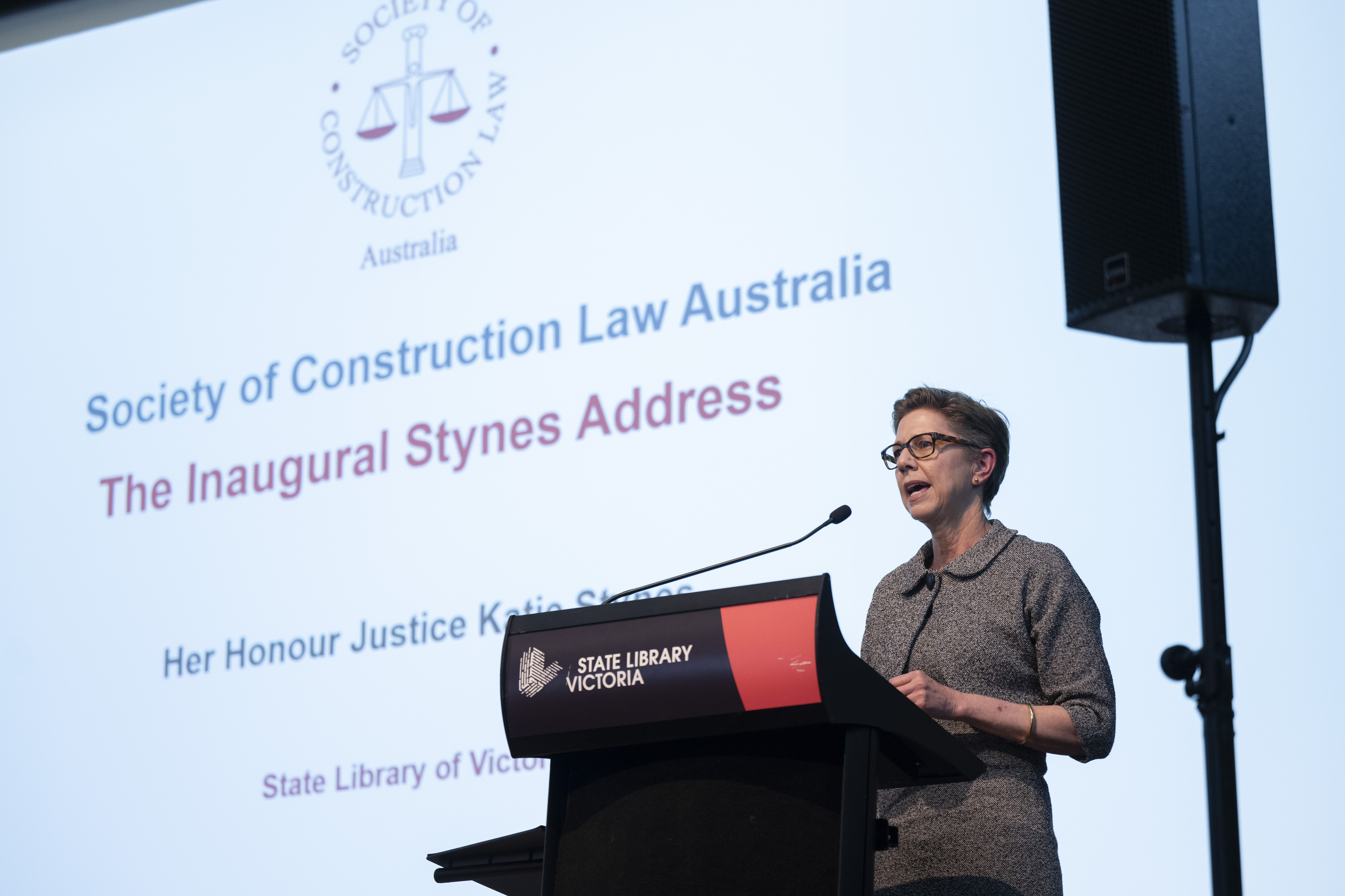 The Stynes Address | Society of Construction Law Australia